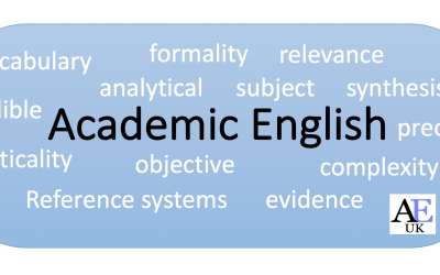 What is Academic English? key definitions, lesson and video.