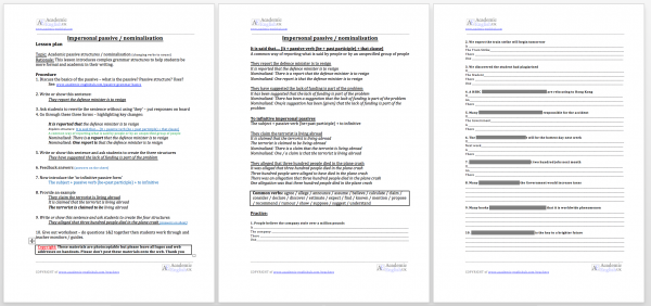Grammar Tense Review - The 12 Tenses in English. Academic English UK