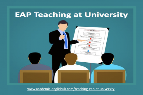 Teaching EAP at university / How to become an EAP Teacher