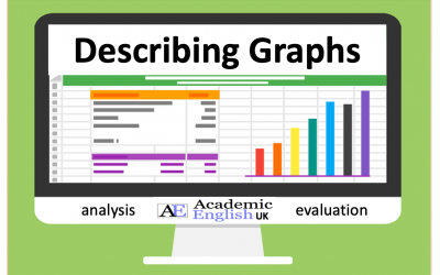 Describing & presenting graphs / analysis and evalution of graphs