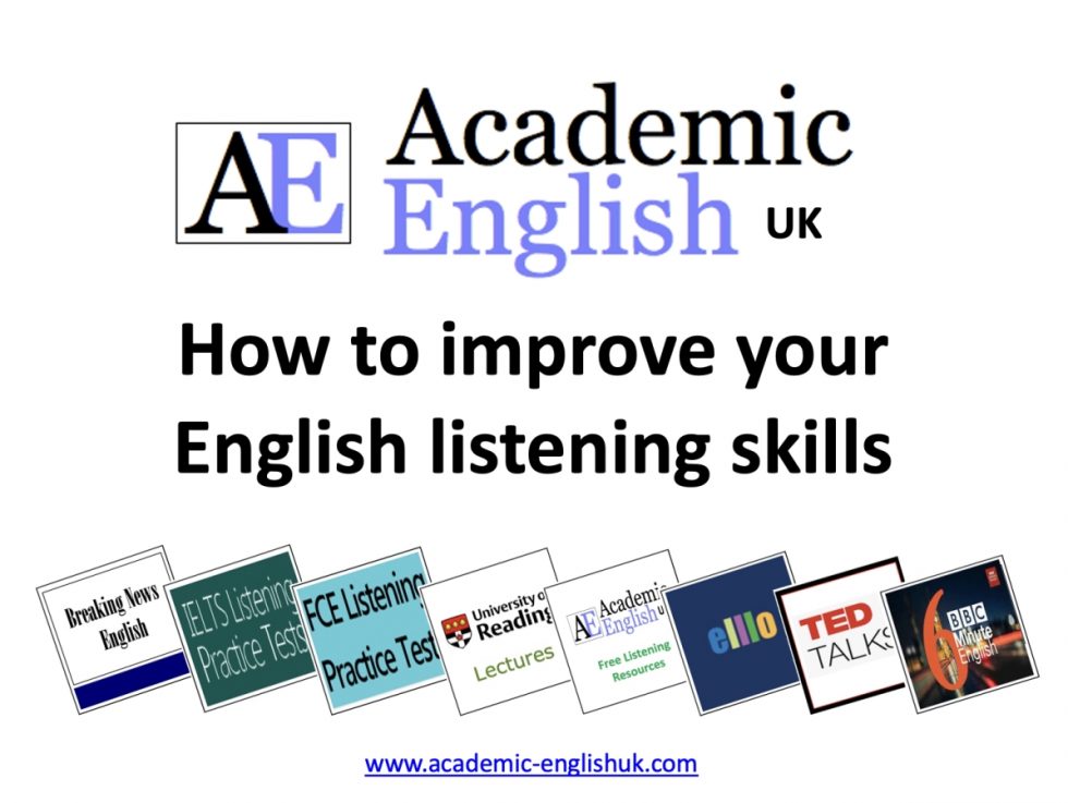 How To Improve Your English Listening Skills Academic English UK How To Improve Your English Listening Skills Academic English UK