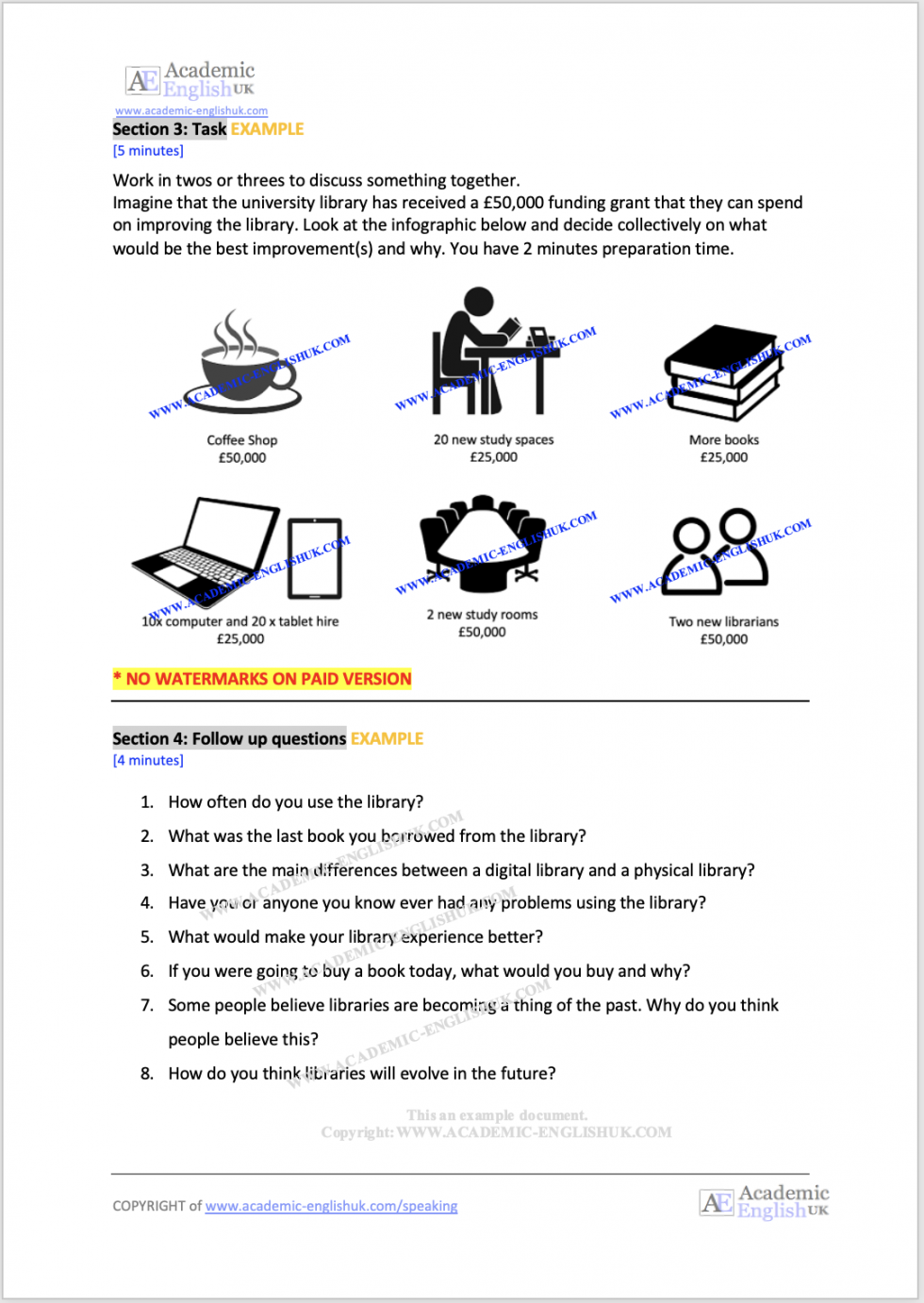 Academic Speaking Tests - Academic English UK