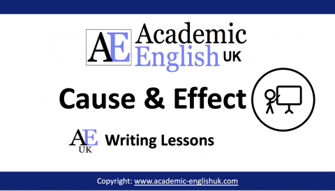 Cause & Effect Language - Academic English UK