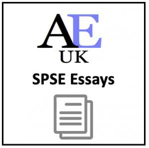 SPSE Academic Essays / Academic English UK