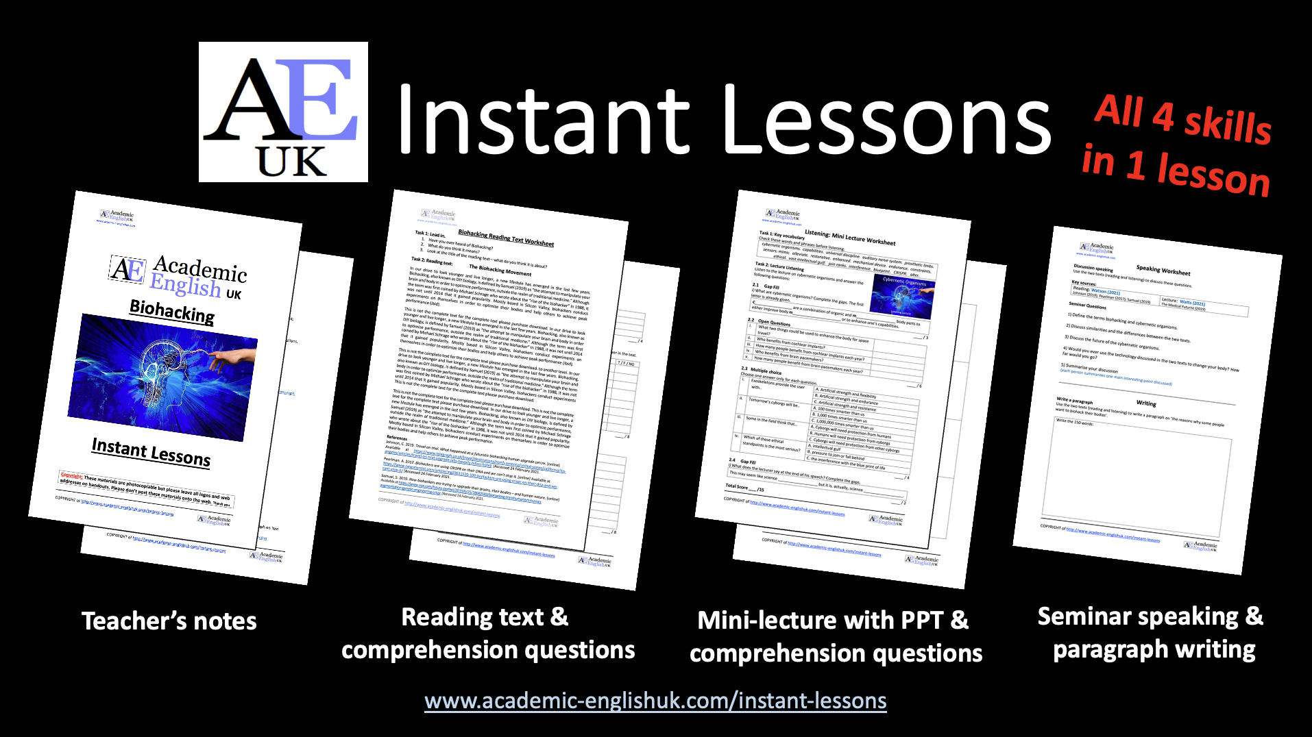 Academic English for International Students & EAP Teachers