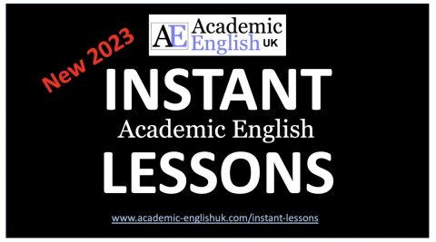 Instant Lessons 2 - Academic English UK