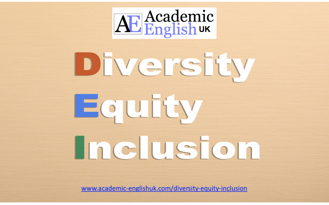 Diversity, Equity & Inclusion Lesson - Academic English UK