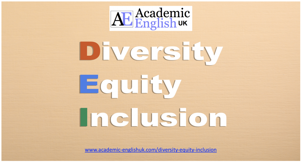 Diversity, Equity & Inclusion Lesson - Academic English UK