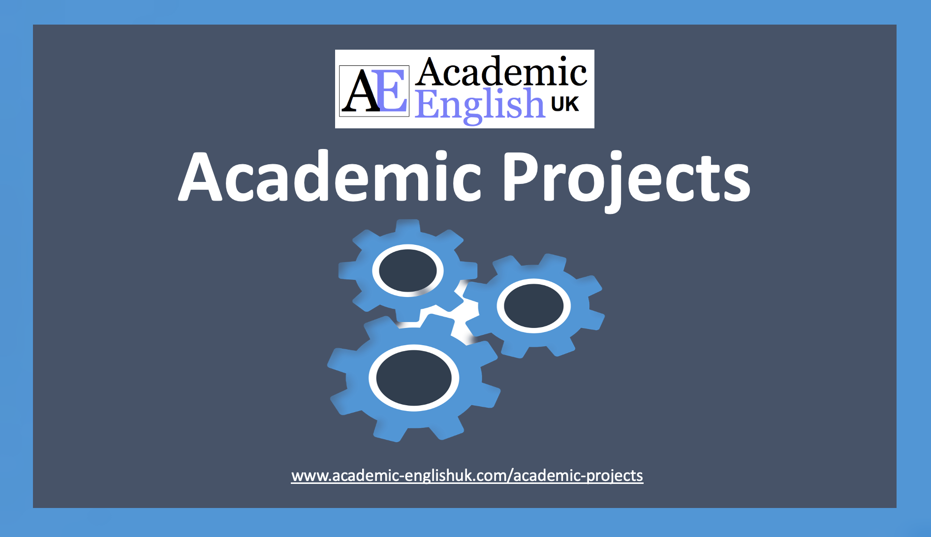 Academic Projects - Academic English UK