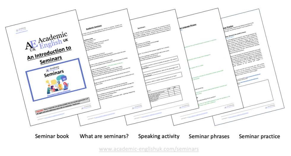 Introduction to academic speaking - Academic English UK