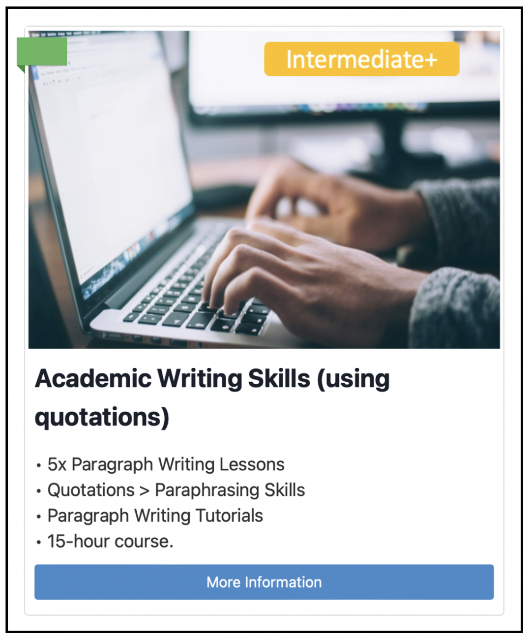 Academic English for International Students & EAP Teachers