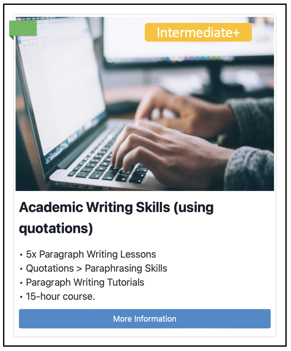 Academic English for International Students & EAP Teachers