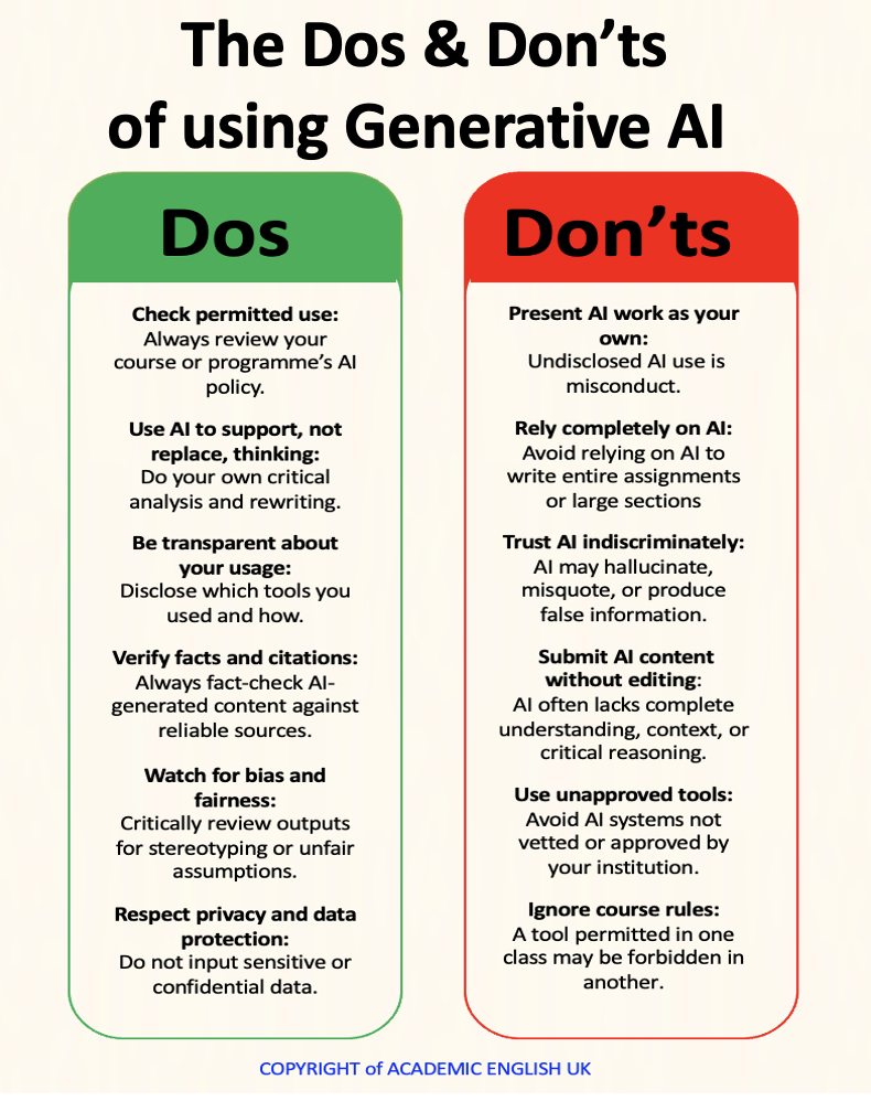 AI in Higher Education (Free AI Student Checklist)